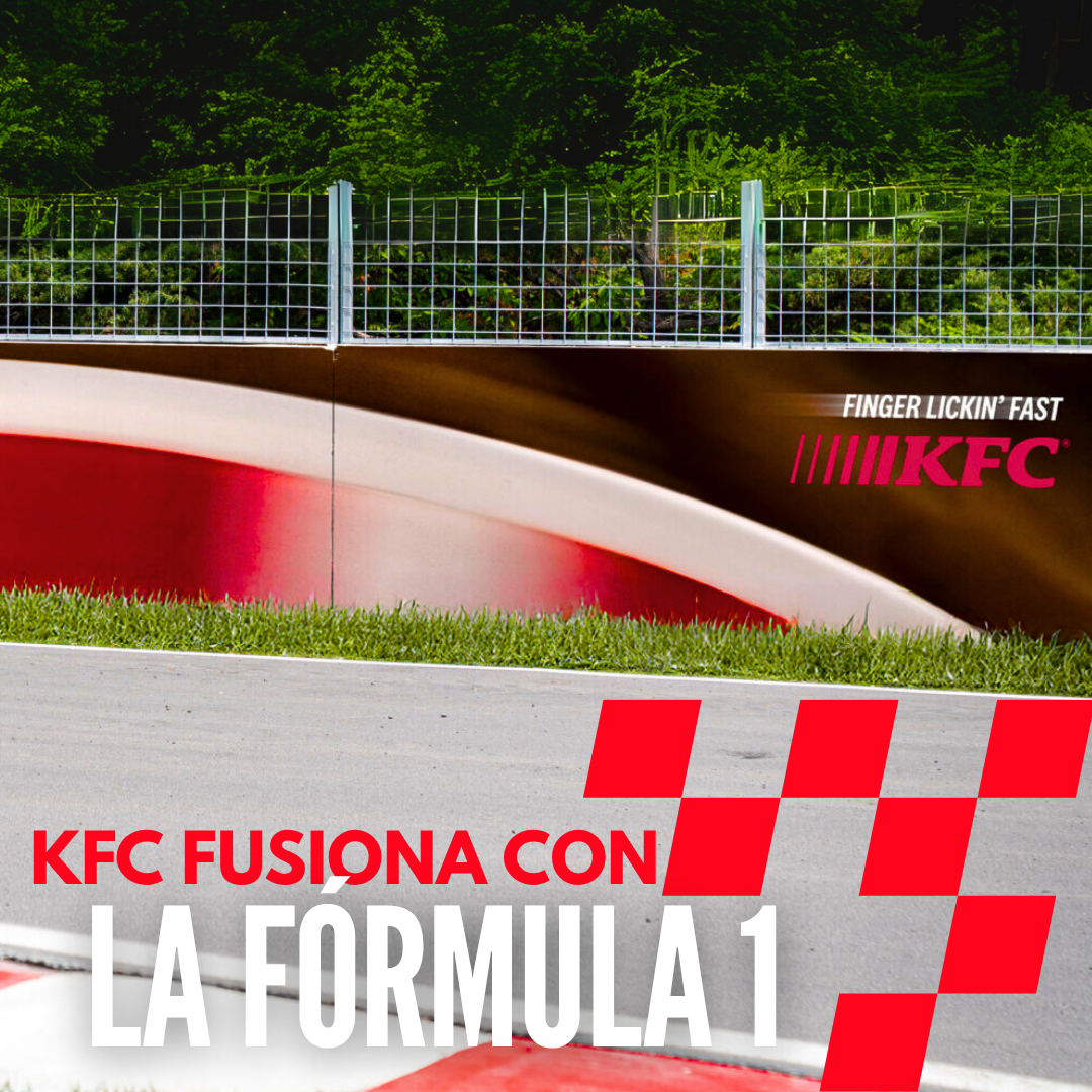 KFC Canadá une cubo y curvas de F1